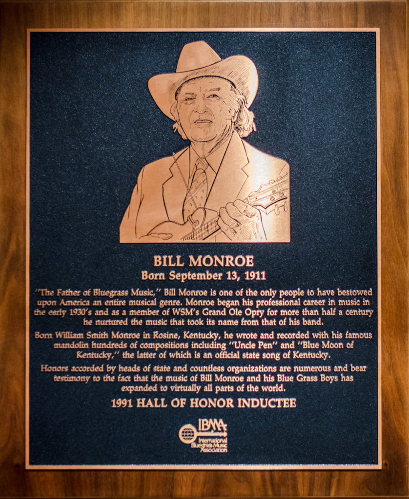 Bill Monroe - Bluegrass Music Hall of Fame & Museum