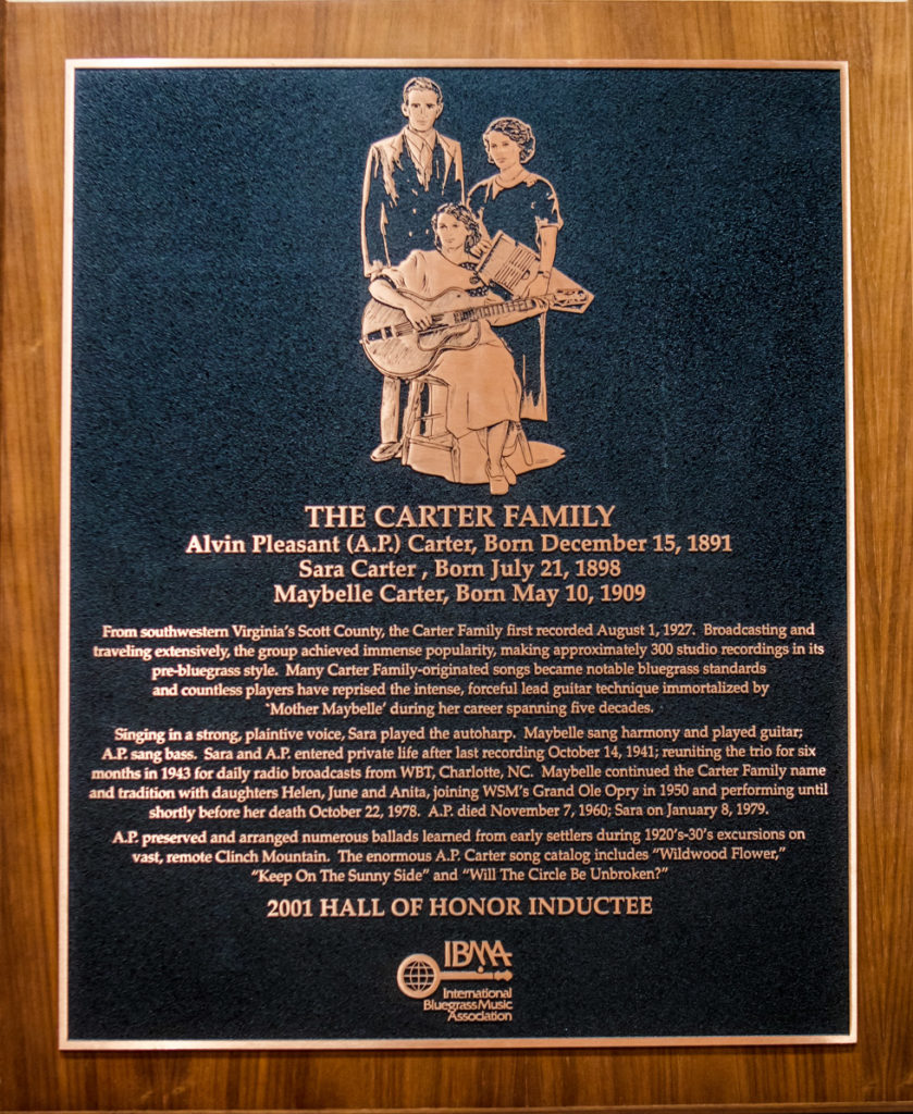 AP Carter - Bluegrass Music Hall of Fame & Museum