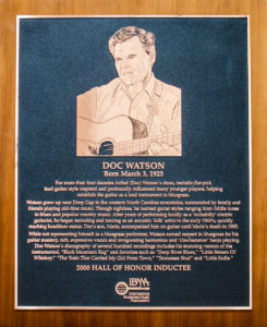Arthel “Doc” Watson - Bluegrass Music Hall of Fame & Museum