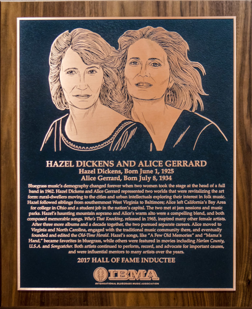 Alice Gerrard - Bluegrass Music Hall of Fame & Museum