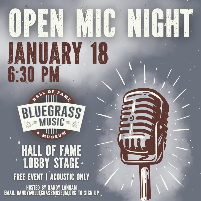 Events - Bluegrass Music Hall of Fame & Museum