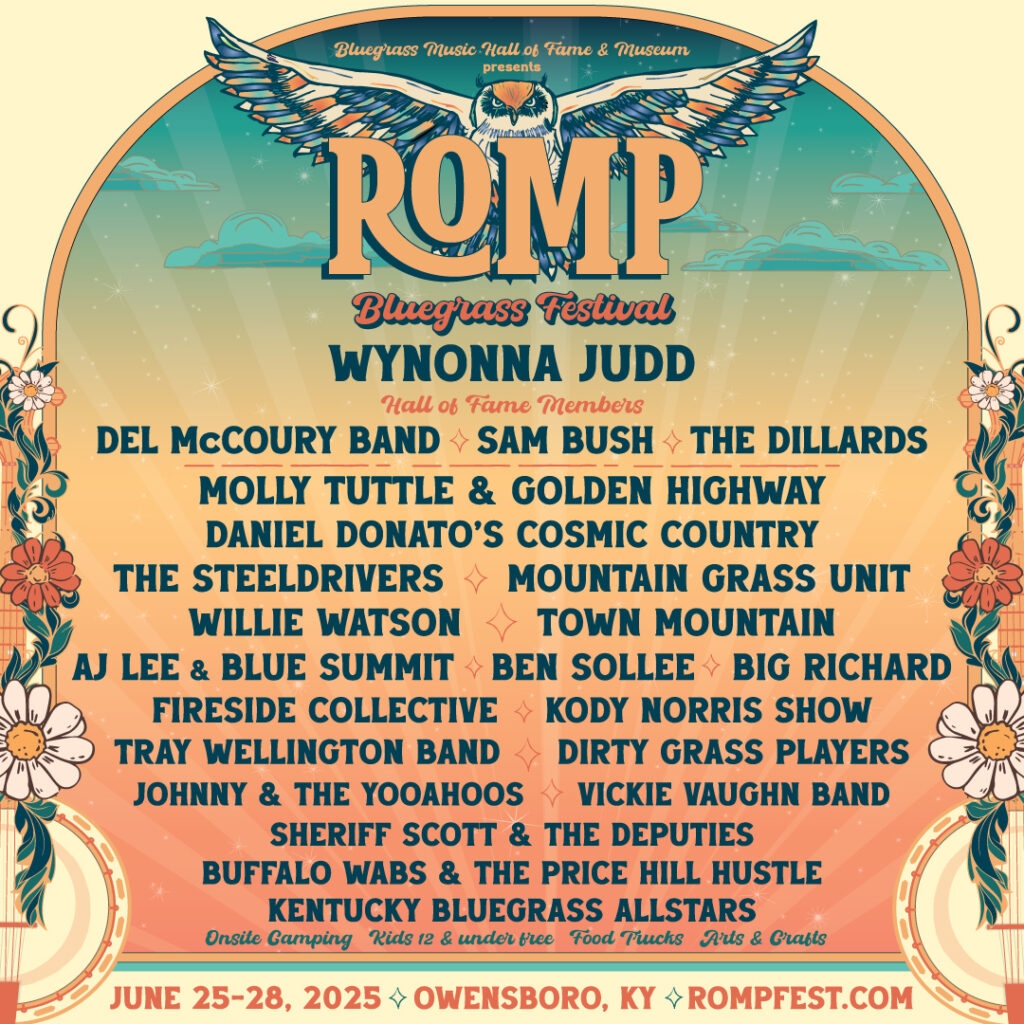 ROMP Festival 2025 - Bluegrass Music Hall of Fame & Museum
